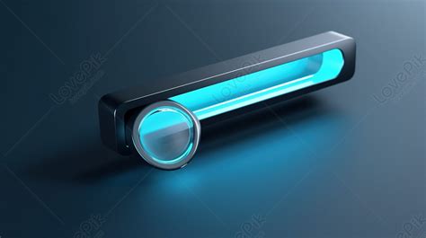 눈에 띄는 파란색 배경의 웹 사이트 및 모바일 앱을 위한 매력적인 3d 검색 창 디자인 요소 3d 검색 배경 네비게이션 바 배경 3d 요소 배경 이미지 Hd 3d