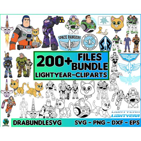 200 Buzz Lightyear Svg Bundle Toy Story Svg Buzz Lightyear Inspire