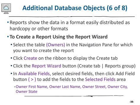 M0dule 1 Ms Access Databases And Database Objectspdf