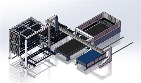 Automated Material Storage Horizontal Loading And Unloading System From China Manufacturer CC