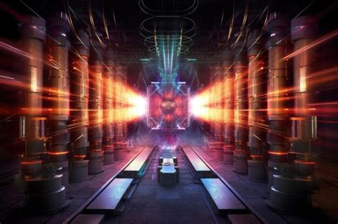 Premium Ai Image Particle Accelerators Beam Guidance System Created With Generative Ai