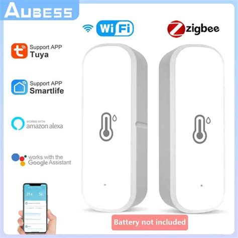 Tuya Smart WIFI Zigbee Temperature And Humidity Sensor Indoor Hygrometer Thermometer Life