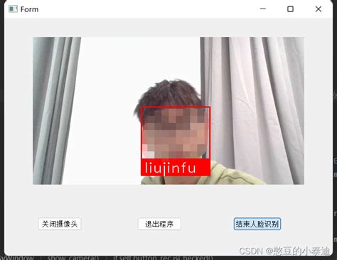 Pyqt5学习笔记 基于facerecognition实现实时视频流人脸检测与识别pyqt5designer界面设计教程视频检测 Csdn博客