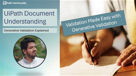 uipath document understanding generative validation explained 2023