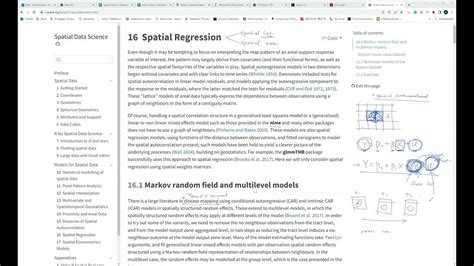 Spatial Data Science Spatial Regression Spatial01 16 Youtube