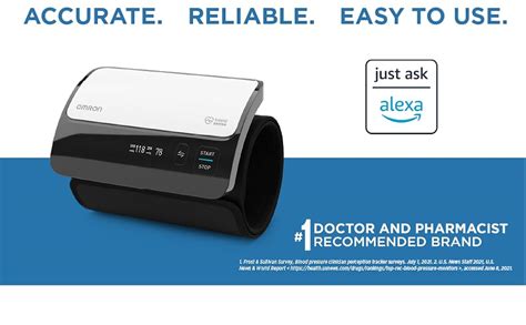 Amazon Com OMRON Evolv Bluetooth Wireless Upper Arm Blood Pressure Monitor Clinically