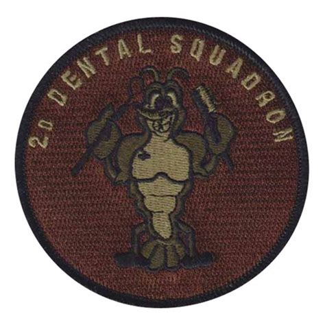2 Ds Crab Morale Ocp Patch 2nd Dental Squadron Patches