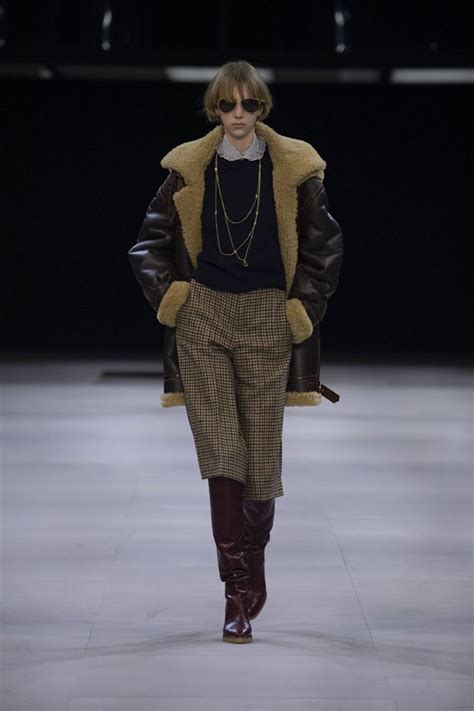 Pfw Celine By Hedi Slimane For Fall Winter