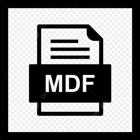 mdf file document icon document icons file icons mdf png and vector