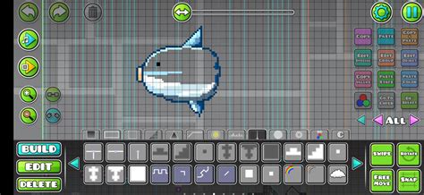 pixel art thing r geometrydash