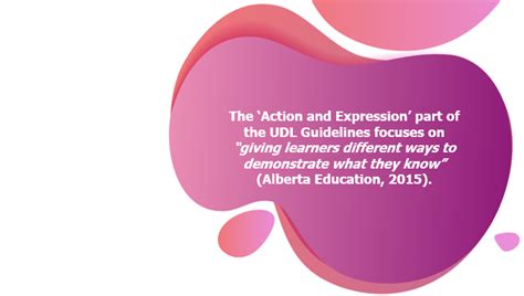 The Udl Framework Part 2 Action And Expression The How Of Learning
