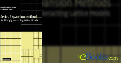 Series Expansion Methods For Strongly Interacting Lattice Models