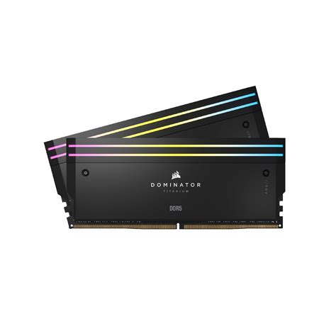 Corsairdominator Titanium Rgb Ddr5 Ram 64gb 2x32gb Ddr5 6400mhz Cl32 Desertcart Qatar
