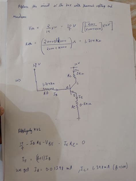 Transistor With Voltage Divider Bias Electrical Engineering Stack
