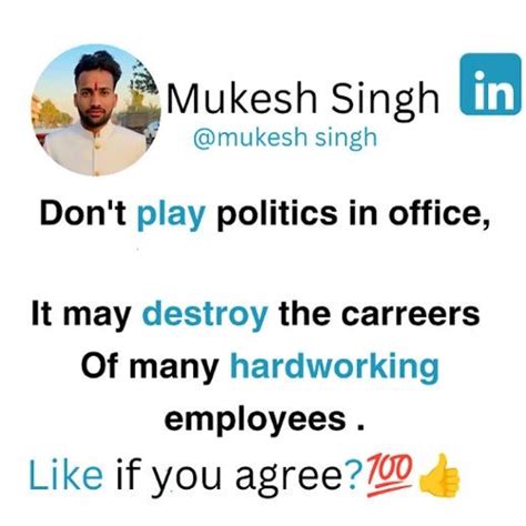 Workplaceethics Notoofficepolitics Integrityatwork Fairworkplace