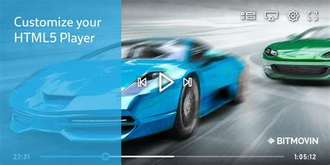 skinning with the new bitmovin html5 player v7 ui bitmovin