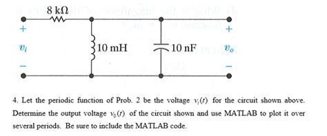 Solved Prob 2 Please Inclue The Matlab Code Too The
