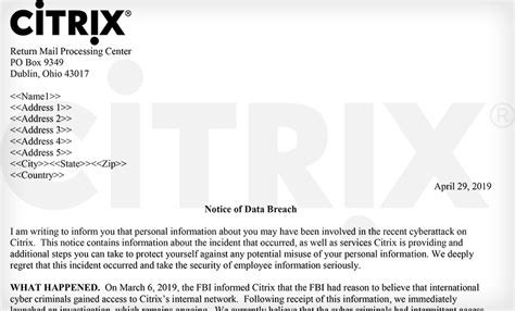 Citrix Hackers Camped In Tech Giant S Network For Months