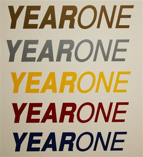 Yearone 12 Window Decal Blue Each