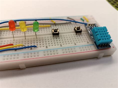 5 kurs raspbery pi pico czujnik wilgotności i temperatury dht11 code designer