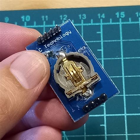 Rtc Ds1307 At24c128 Memory Ds18b20 Temperature Sensor Batere Include Toko Elektronika And Robot