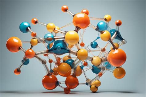 Premium Photo Dynamic Molecular Structure Cell Generate Ai