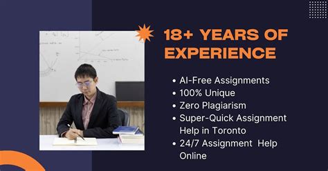 Assignment Help Toronto Assignment Writing Services In Toronto
