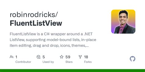 GitHub Robinrodricks FluentListView FluentListView Is A C Wrapper Around A NET ListView