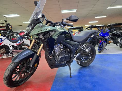 Used 2023 Honda Cb500x Abs Pearl Organic Green Motorcycles In Jasper Al Ho400653