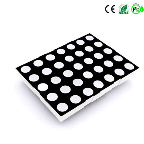 64x64mm 16x16 Rgb Led 도트 매트릭스 디스플레이저렴한 가격 64x64mm 16x16 Rgb Led 도트