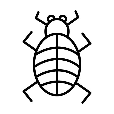 Bug Line Icon Design 44621861 Vector Art At Vecteezy