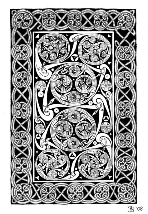I Drew This One On Base Of The Ancient Celtic Patterns Technical Pens Mm On A