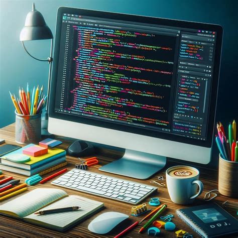 Programming With Html Php And Javascript Backend Source Code On Monitor