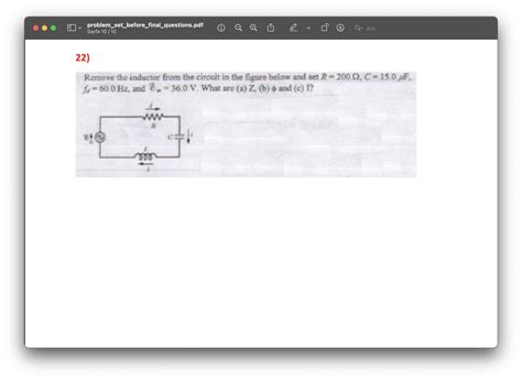 Solved Remove The Inductor From The Circuit In The Figure Chegg