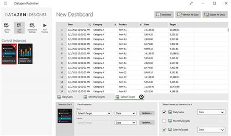 Creating Dashboards For Mobile Devices With Datazen Part 4 Database