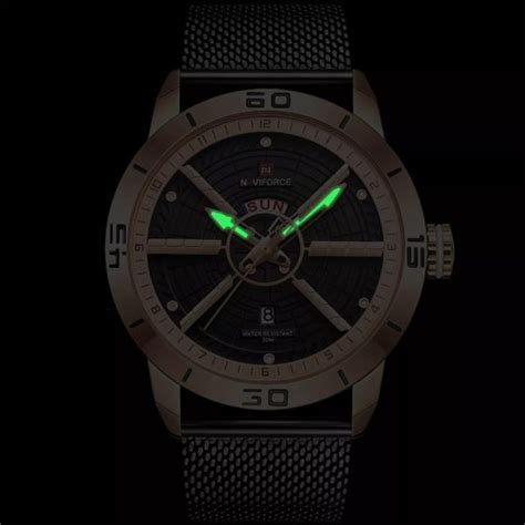 Naviforce Men's Watch NF9155 G G G | Watches Prime