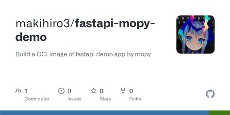 Fastapi Mopy Demo Main Py At Main Makihiro Fastapi Mopy Demo Github