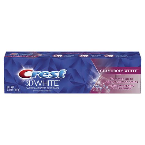 Ewg Skin Deep® Crest 3d White Toothpaste Glamorous White Rating