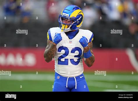 Los Angeles Rams Running Back Kyren Williams 23 Prior To An Nfl
