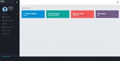 Small CRM In PHP PHPGurukul