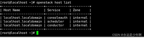 openstack详解（十八）——nova服务启动与服务创建 source admin openstack sh csdn博客