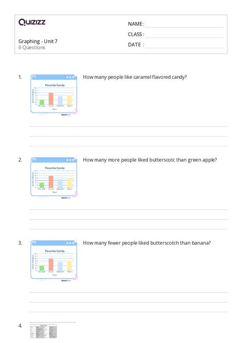 50 Graphing Data Worksheets On Quizizz Free And Printable