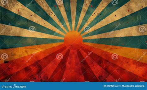 Soothing Sunburst Gradient Create A Classic Look For Vintage Projects With A Sunburst Pattern