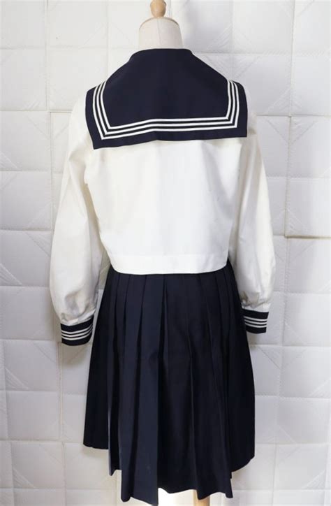制服市場 東京都 私立 目白研心高校 女子 制服 セーラー服 中間服上下セット