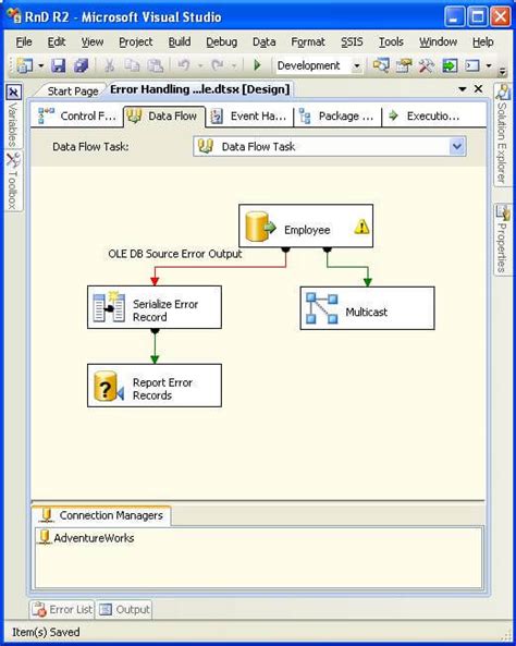How To Serialize Error Logging In Ssis