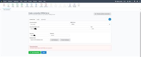 Connection Attempt Failed Sqlstate Null Severity 0 Scriptcase