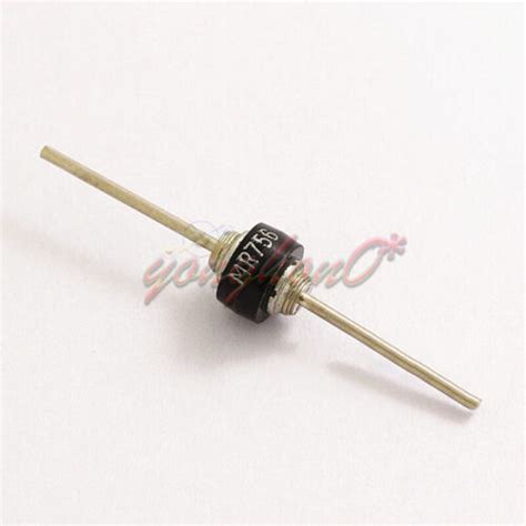 New 5pcs Mr756 Diode Std Rec 6a 600v Axial 756 Ebay