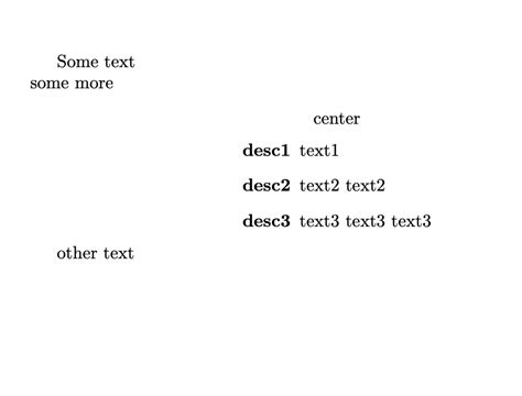 Horizontal Alignment How Do I Center A Bulletnumbereddescription