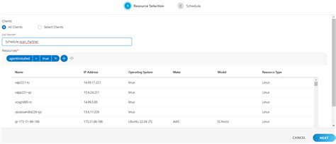 Patch Scan Schedule Opsramp Documentation