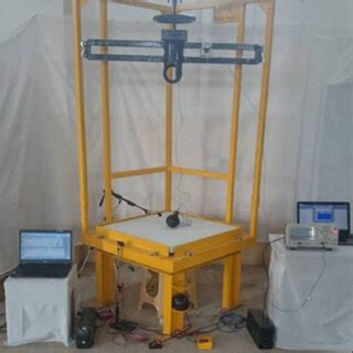 Test Apparatus For Impact With Sensors Download Scientific Diagram